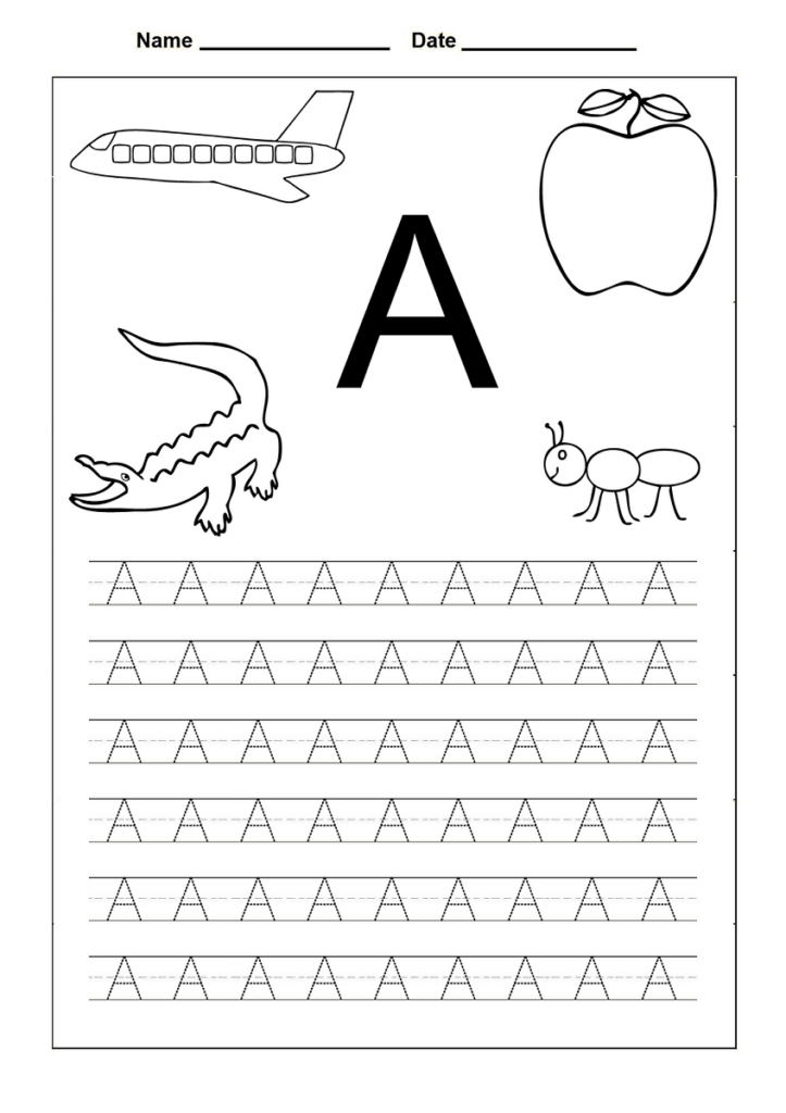 Traceable Alphabet Letters 101 Printable | Letter Tracing Worksheets